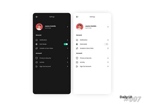 Dailyui 007 Settings User Interface By Teguh On Dribbble Dailyui 007 Settings User Interface By Teguh On Dribbble