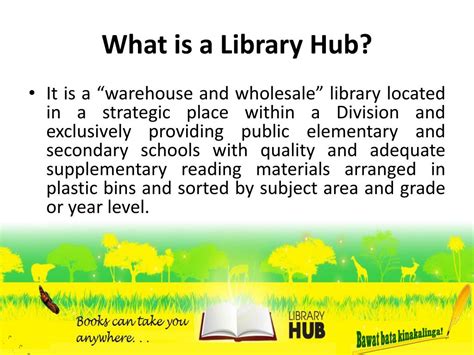 Ppt Overview Of The Library Hub Project Powerpoint Presentation Free Download Id 5843377