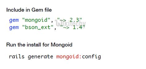 Ruby On Rails Mongodb By Microsoft Awarded Mvp Learn In 30sec
