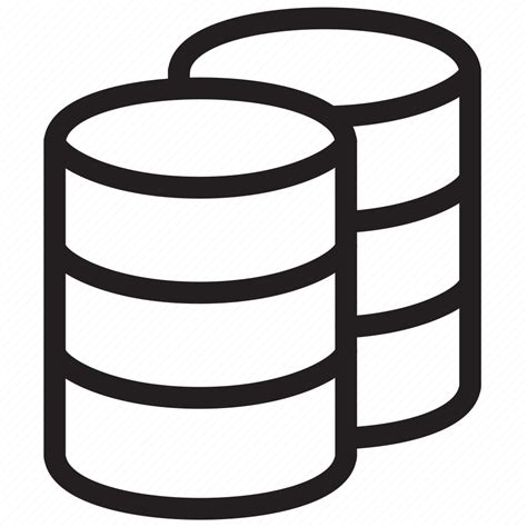 Backup Data Database Hosting Servers Storage Icon Download On