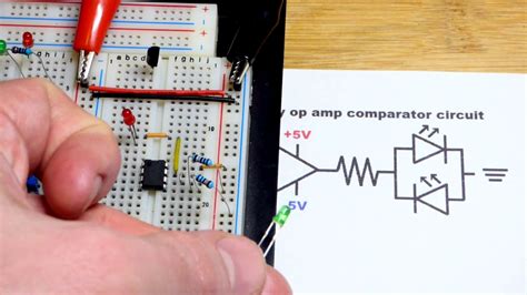 Quick Split Or Dual Supply Lm358 Op Amp Comparator Circuit Electronics