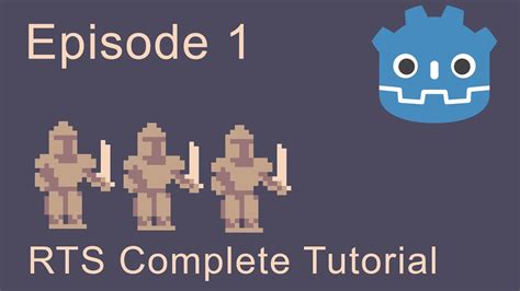 Godot Rts Tutorial Episode 1 Unit Selection And Movement Youtube