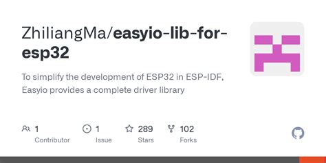 Github Zhiliangmaeasyio Lib For Esp32 To Simplify The Development Of Esp32 In Esp Idf