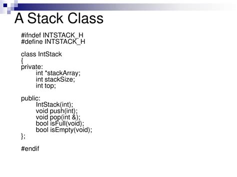 Stacks Ppt Download