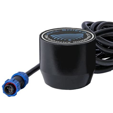 Hull Shield Hd Transducer With 15ft Integrated Signal Cable Hull Shield