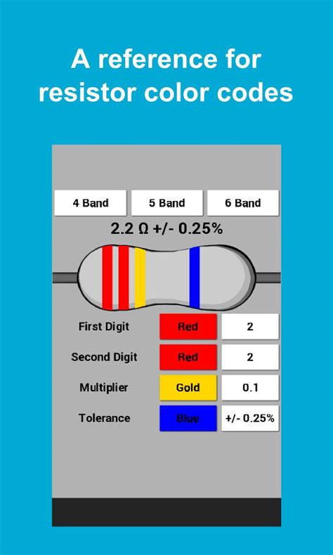 Resistor Color Code Calculator Apk Download For Android Latest Version