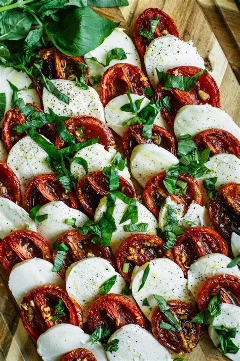 Roasted Tomato Caprese Salad Ciao Chow Bambina