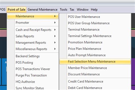 Pos3 5 Fnb Hide Fast Select Menu Price From Terminal Autocount Resource Center