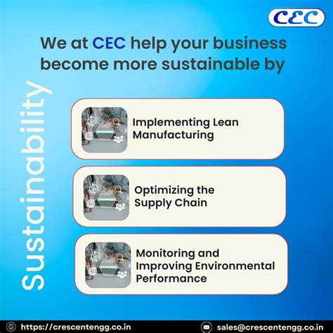 Crescent Engineering And Consulting On Linkedin 🌿 Sustainable Manufacturing Practices Strategies