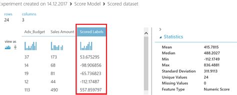 Creating A Simple Linear Regression In Azure Machine Learning