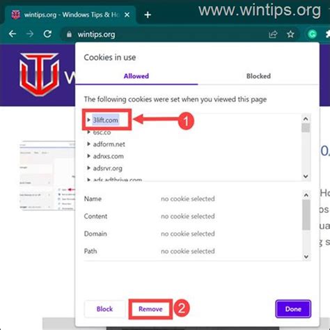 How To Clear Cookies For A Specific Website In Chrome WinTips Org