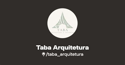 Taba Arquitetura Instagram Facebook Tiktok Linktree