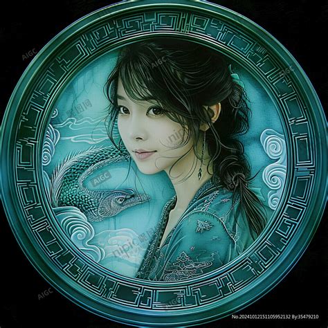 Ai创作图水瓶座插画 头像插画定制 写实人物插画 女娲手绘 手绘美女蛇 水瓶星座插画 浮雕手搞图 数字肖像插画 美女图玻璃画 韩国女性失量插画 蛇女插画 鼠绘古代美女 天瓶座插画 手绘提灯美女