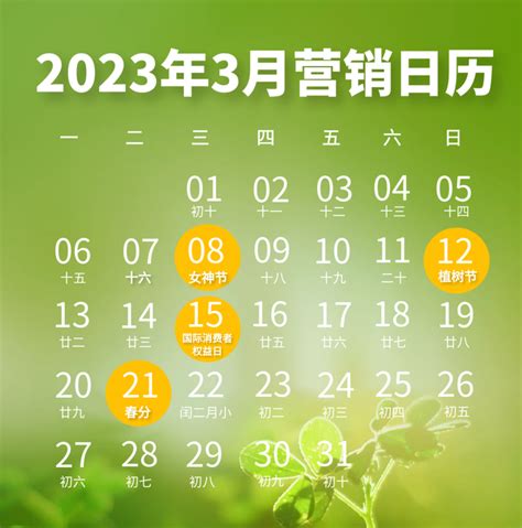 商家必备超详细的3月热点营销日历来啦 知乎