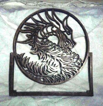 Wooden Scroll Saw Dragon Profile In Frame Scroll Saw Wood Burning Patterns Scroll Saw Patterns