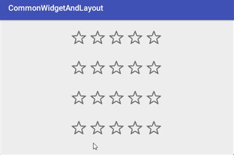 android控件与布局——基础控件ratingbar ratingbar max rating csdn博客