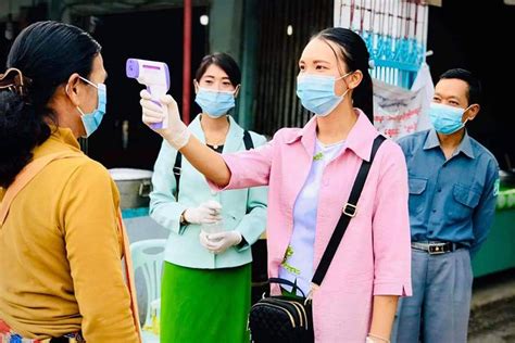 နမ့်ခမ်းမြို့၌ ရှမ်းပြည်နယ်အစိုးရအဖွဲ့မှ ထုတ်ပြန်ထားသော ကိုဗစ် ၁၉ ရောဂါ ကြိုတင်ကာကွယ်၊ ထိန်းချုပ