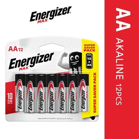 Energizer Max Pc Alkaline Aa Shopee Malaysia