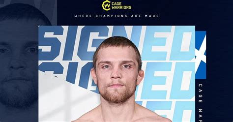 Across The Pond Profile Cage Warriors Fighter Igor Wojtas Mma Uk