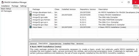 Installer Et Configurer Mingw Avec Netbeans