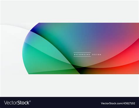 Abstract Background Fluid Gradient Color Wave Vector Image