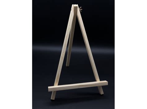 Підставка тринога деревяна настільна для картин малюнків крейдованих дощок і декору з