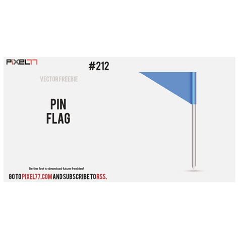 핀 플래그 벡터 Ai Eps Uidownload