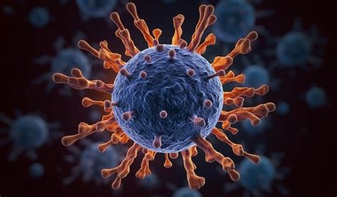 Premium Ai Image Virus Concept