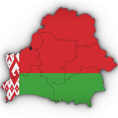 벨로루시 정치 지도 3d 모델 40 3ds Obj Max Free3d