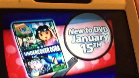 Dora The Explorer Undercover Dora Dvd Trailer Youtube
