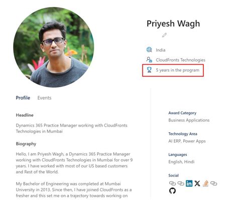 Priyesh Wagh On Linkedin Mvpaward Powerplatform Msdyn365 Msftadvocate Mvpbuzz Powerapps