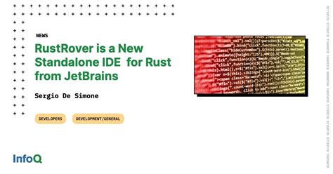 Infoq On Linkedin Jetbrains Rustrover Infoq Rustlang