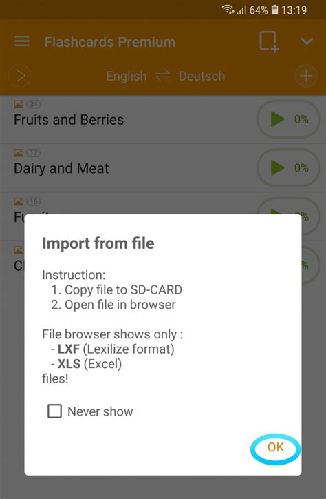 How To Import A LXF File Lexilize Format To Application Lexilize