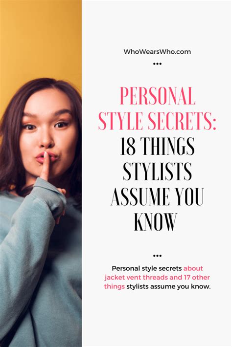 Personal Style Secrets About Jacket Vent Threads And 17 Other Things