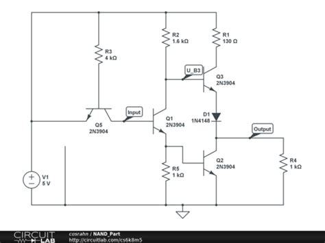NAND Part CircuitLab