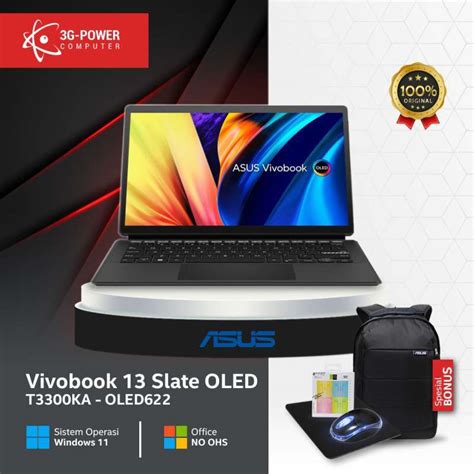 Jual Asus Vivobook Slate T Ka Oled Notebook Laptop In N Gb Gb Ssd