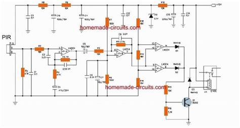 Pir Sensor Datasheet Pinout Specifications Working Homemade Circuit