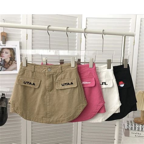 Utaa 골프 의류 2023 골프웨어 여성 Anew 골프 스커트 여성용 골프웨어 여름 스커트 반바지 테니스 스커트 말본 골프 반바지 Aliexpress