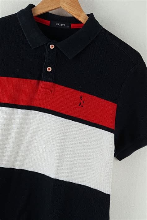 L 헤지스 반팔 카라 티셔츠 놈코어 올드스쿨 한정 세컨웨어