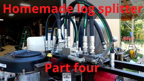 Wood Splitter Upgrade Part Four Youtube