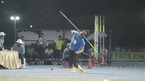 Inter State Athletics Meet Javelin Throw Asian Games Silver Medallist Kishore Jena Breathes A