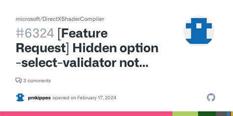 [feature request] hidden option select validator not shown in help · issue 6324 · microsoft