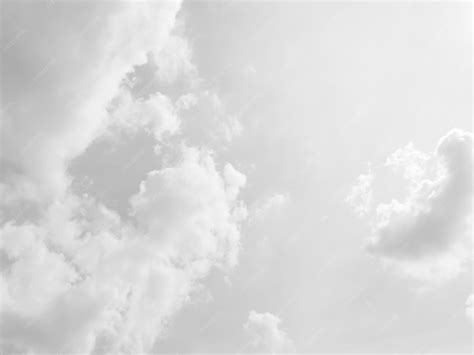 Premium Photo White Cloudy Sky For Background