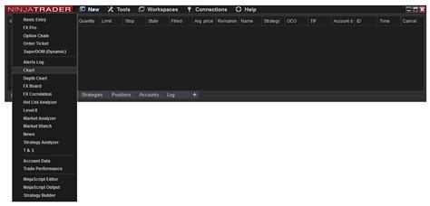 Exporting Data From Ninja Trader To GSB