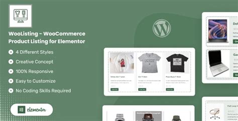 Download Woolisting Woocommerce Product Listing For Elementor Version 1 0 5