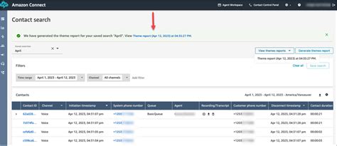 Use Theme Detection In Amazon Connect Contact Lens To Discover Issues