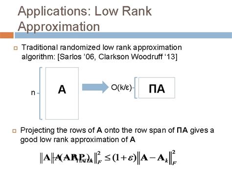 Dimensionality Reduction For Kmeans Clustering And Low Rank