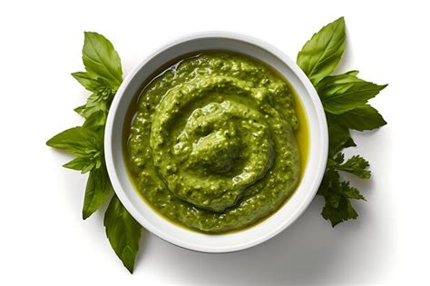 Premium Ai Image Pesto Dinner Recipe Food Photography