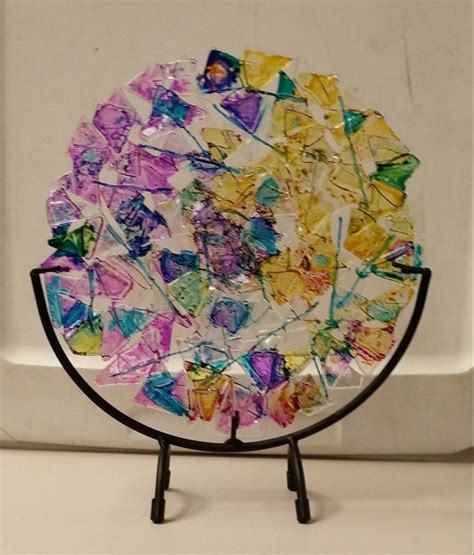 Pin Op Fused Glass