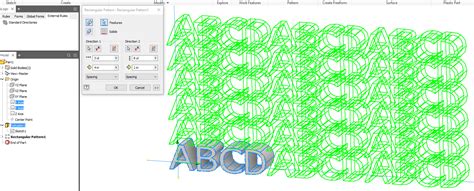 Rectangular Pattern For Text Autodesk Community